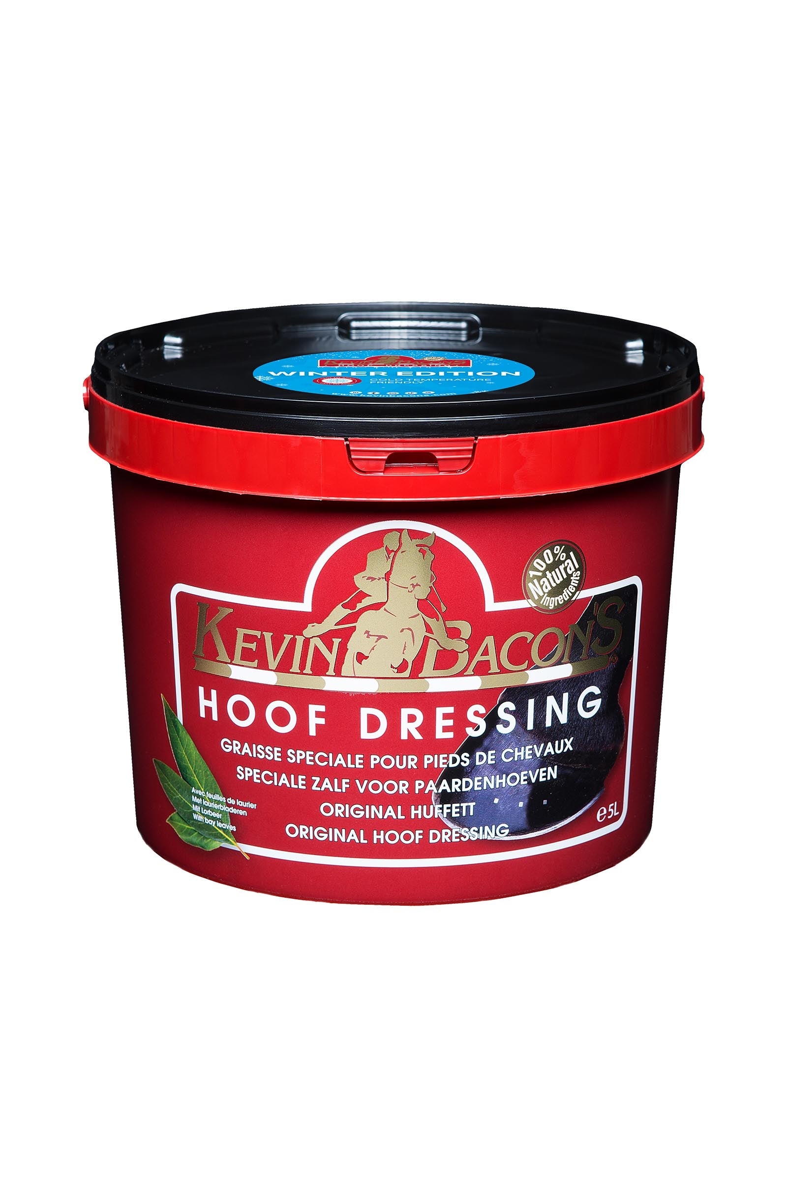 Kevin Bacon's Hoof Dressing Winter, sort vinter hovfedt, 5000 ml No Co ...