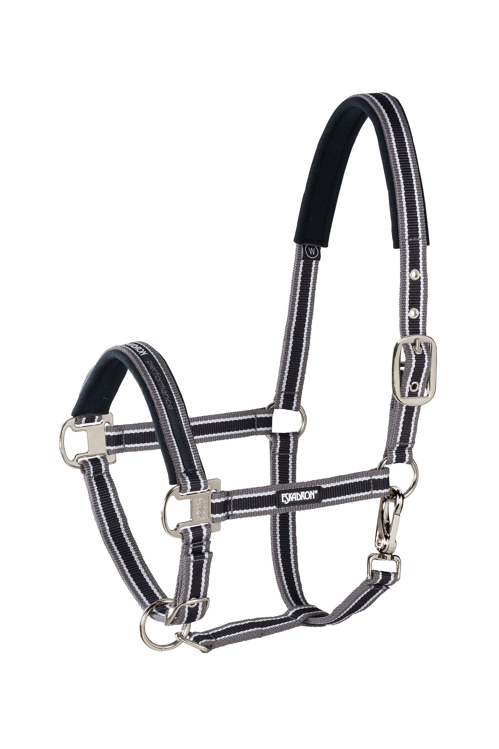Halter Pin Buckle Black-Anthra-White SHP – horze